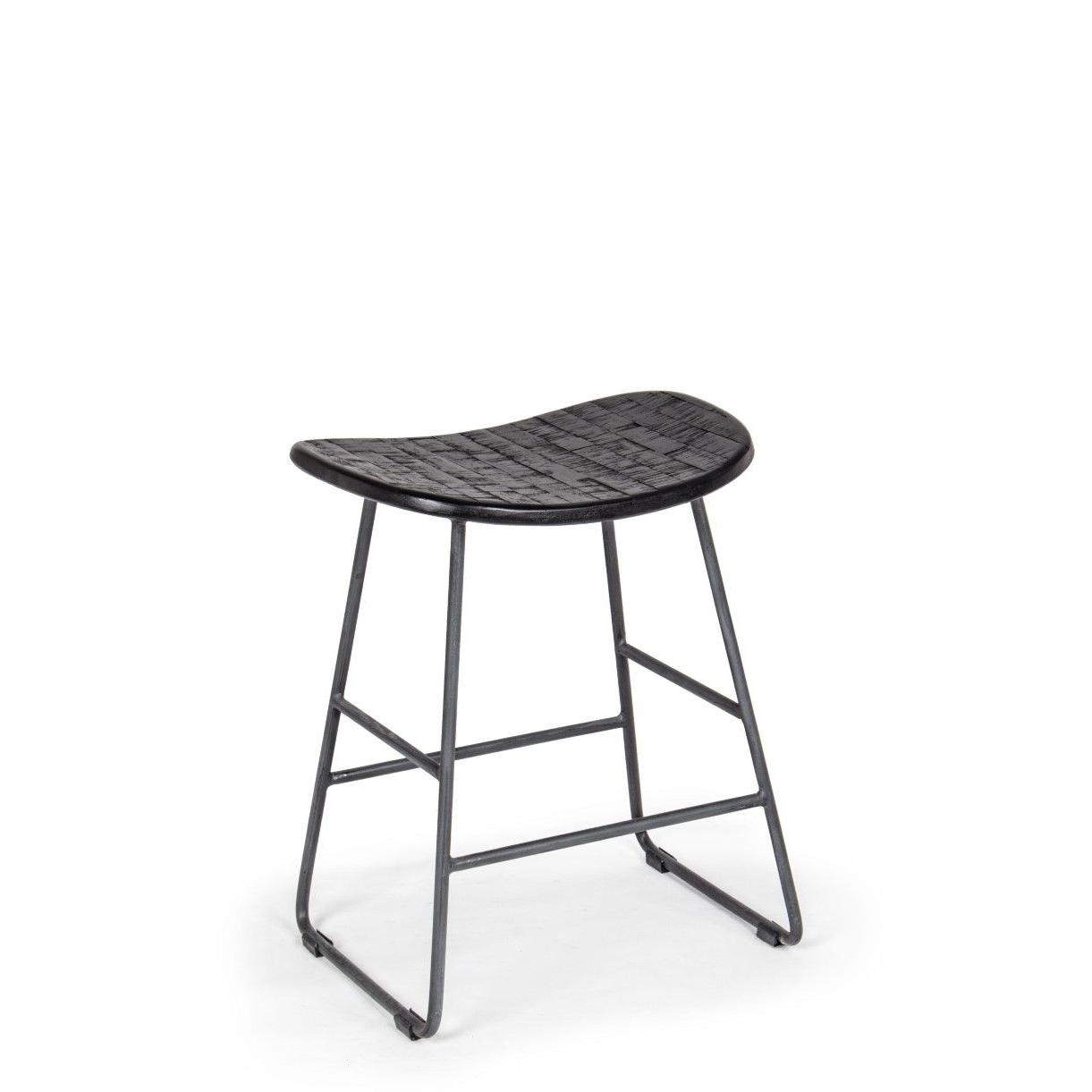 Taburet Addison Negru - Siart