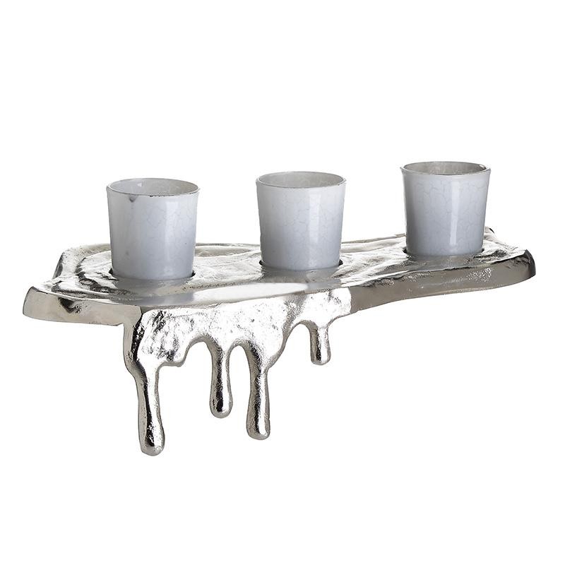 Suport Decorativ Pentru 3 Lumanari - Siart Suport Decorativ Pentru 3 Lumanari - Siart