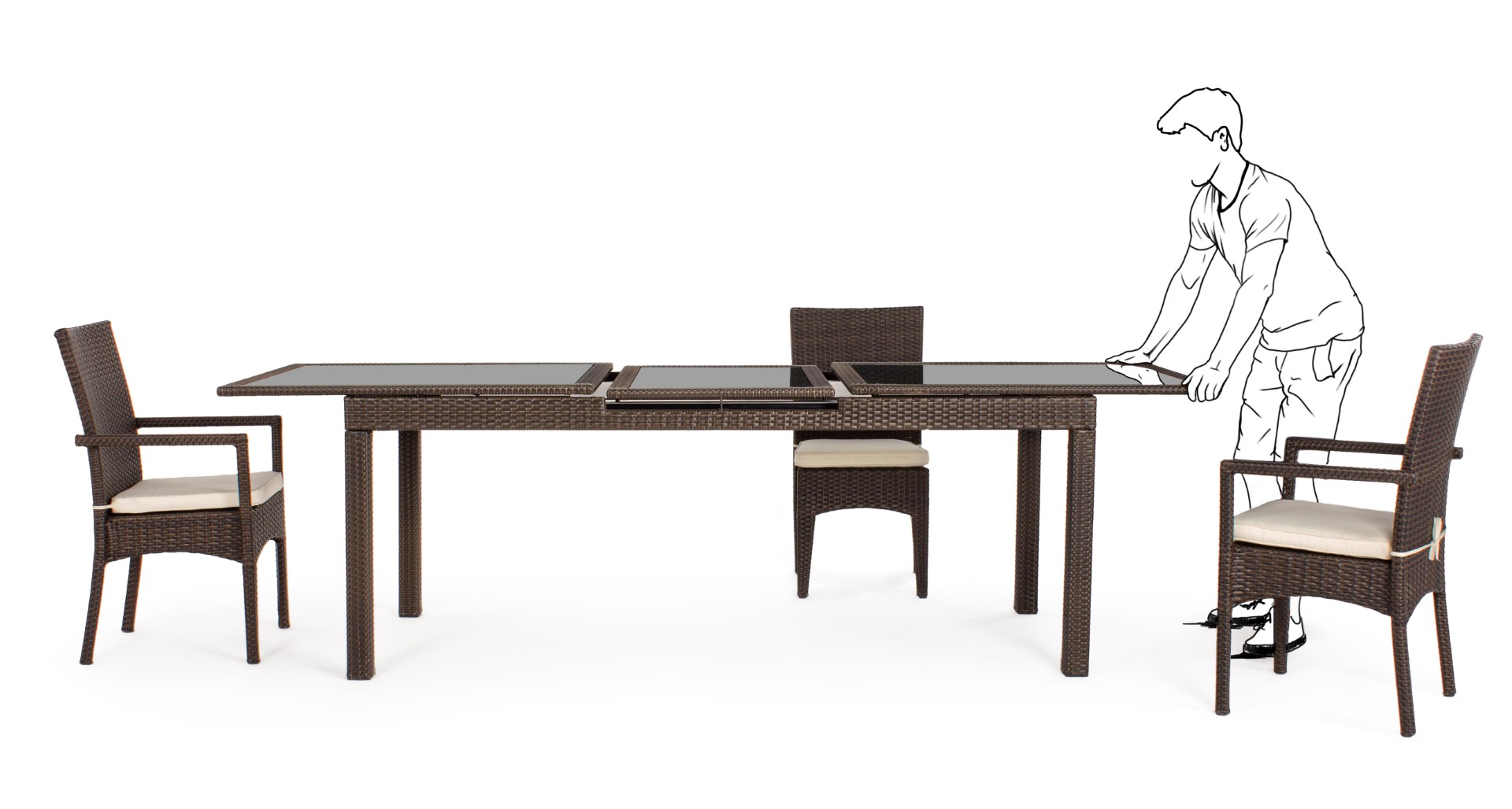 Masa Maro Extensibila Athena - Siart